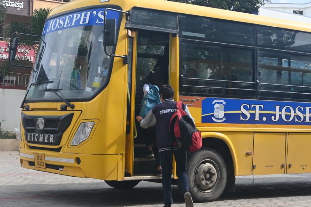 College Bus - ST JOSEPH'S PU COLLEGE